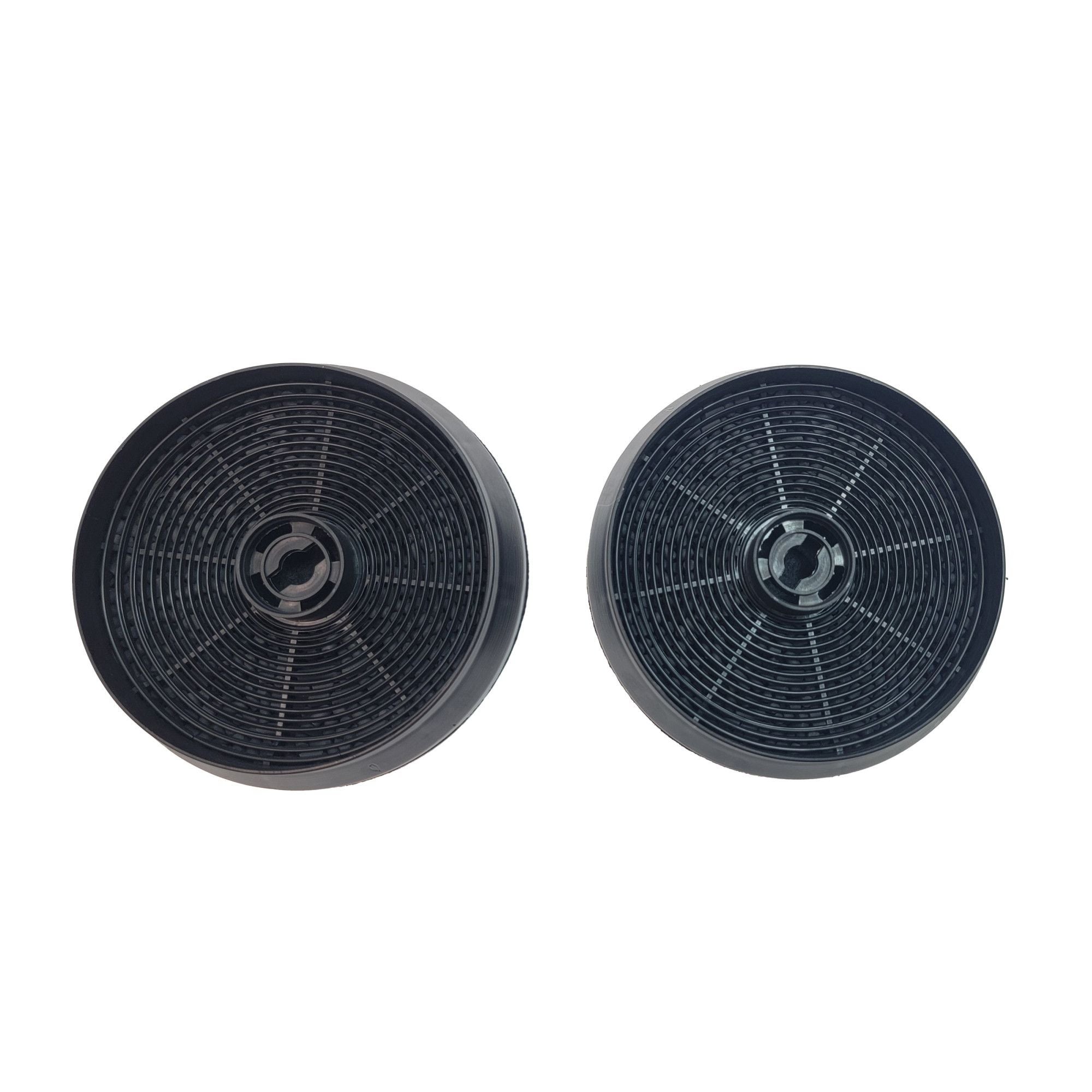 Lot de 2 filtres charbon ACM14 145 x 30mm 49011548, 9179183012 ...