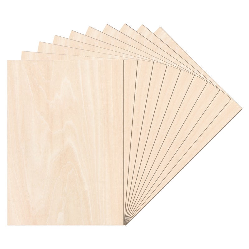 50pcs Panneau de Contreplaqué en Bois - Creative Deco - A3 - 420 x 300 ...