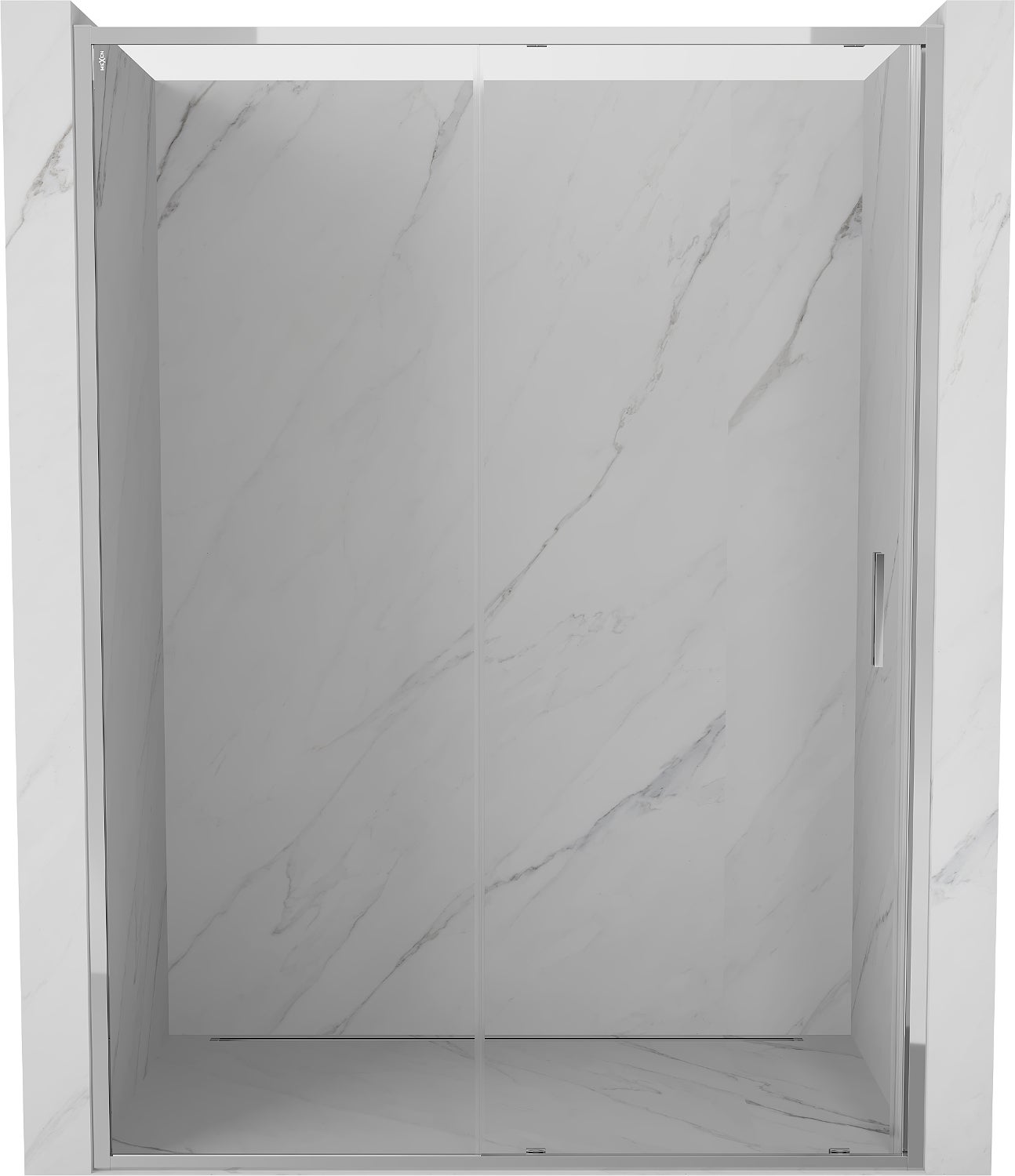 Mexen Exo porte de douche coulissante 135 cm, transparent, chrome - 8151-135-000-01-00 | Leroy ...