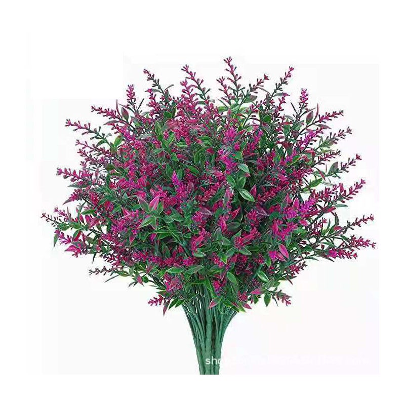 Lot de 10 lavandes artificielles fuchsia - Décoration intérieure ...