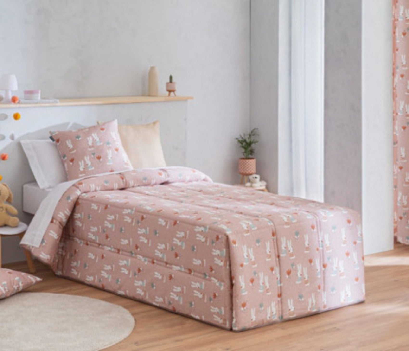 Edredón Conforte Infantil Bunny para cama de 90 cm | Leroy Merlin