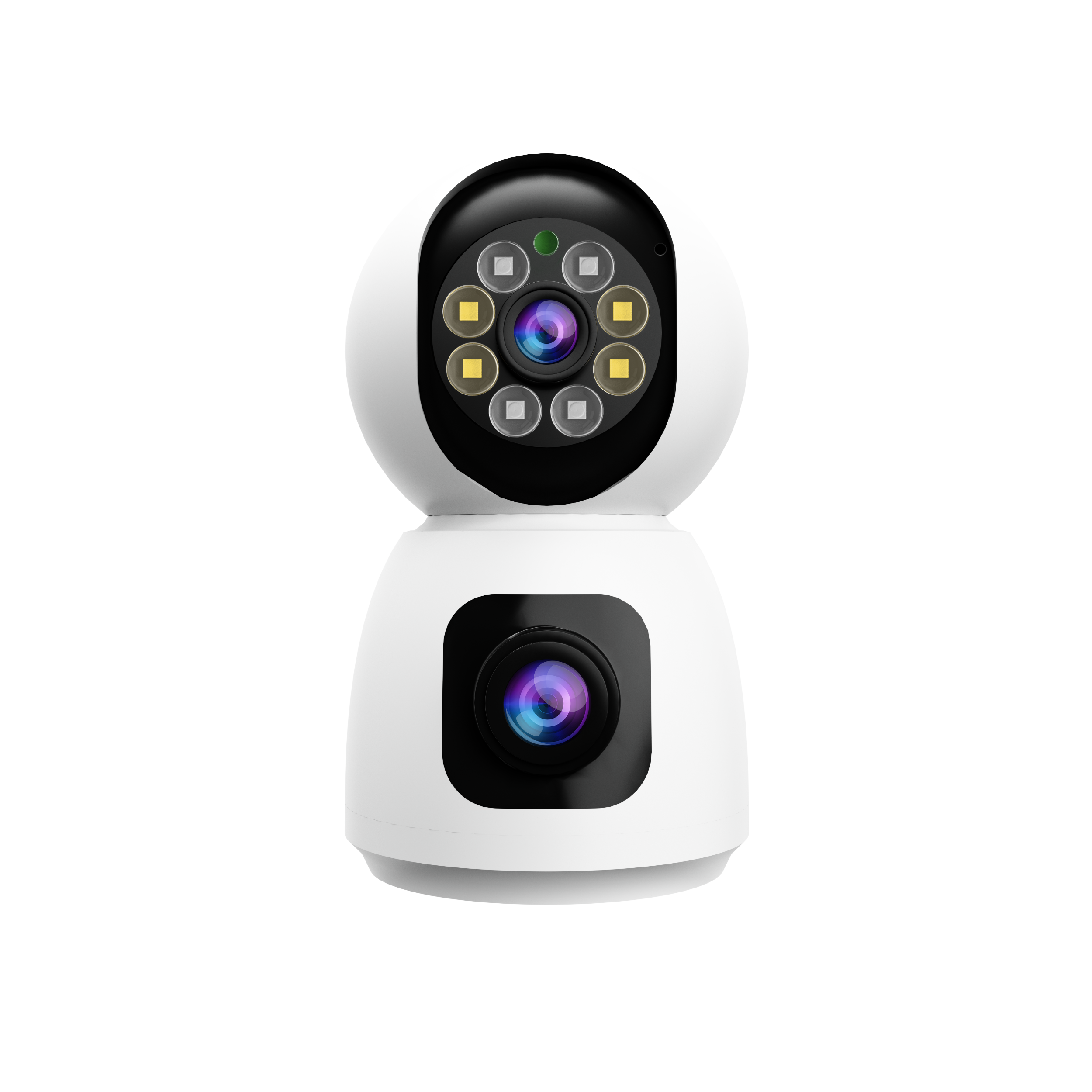 Caméra Surveillance Sécurité Gun-Ball 4MP, H.265 AI, détection humaine ...