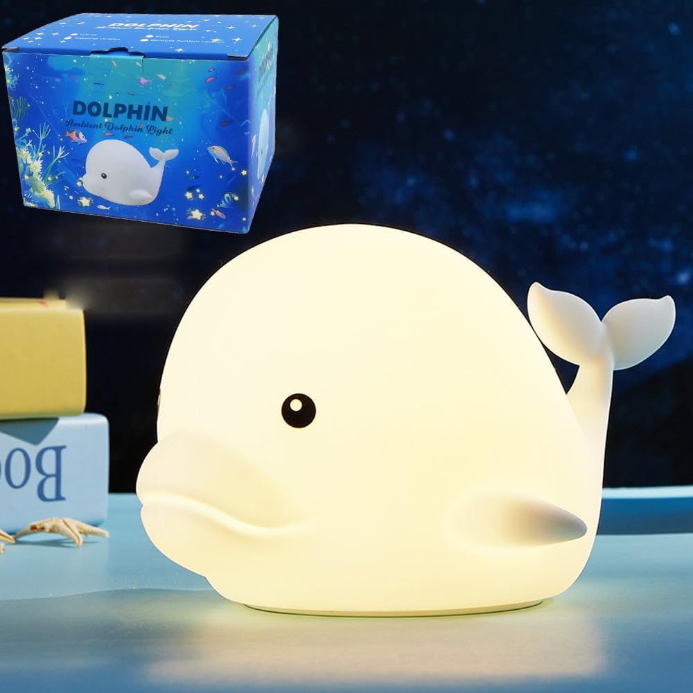 Veilleuse mignonne pour enfants, veilleuse en silicone en forme d ...