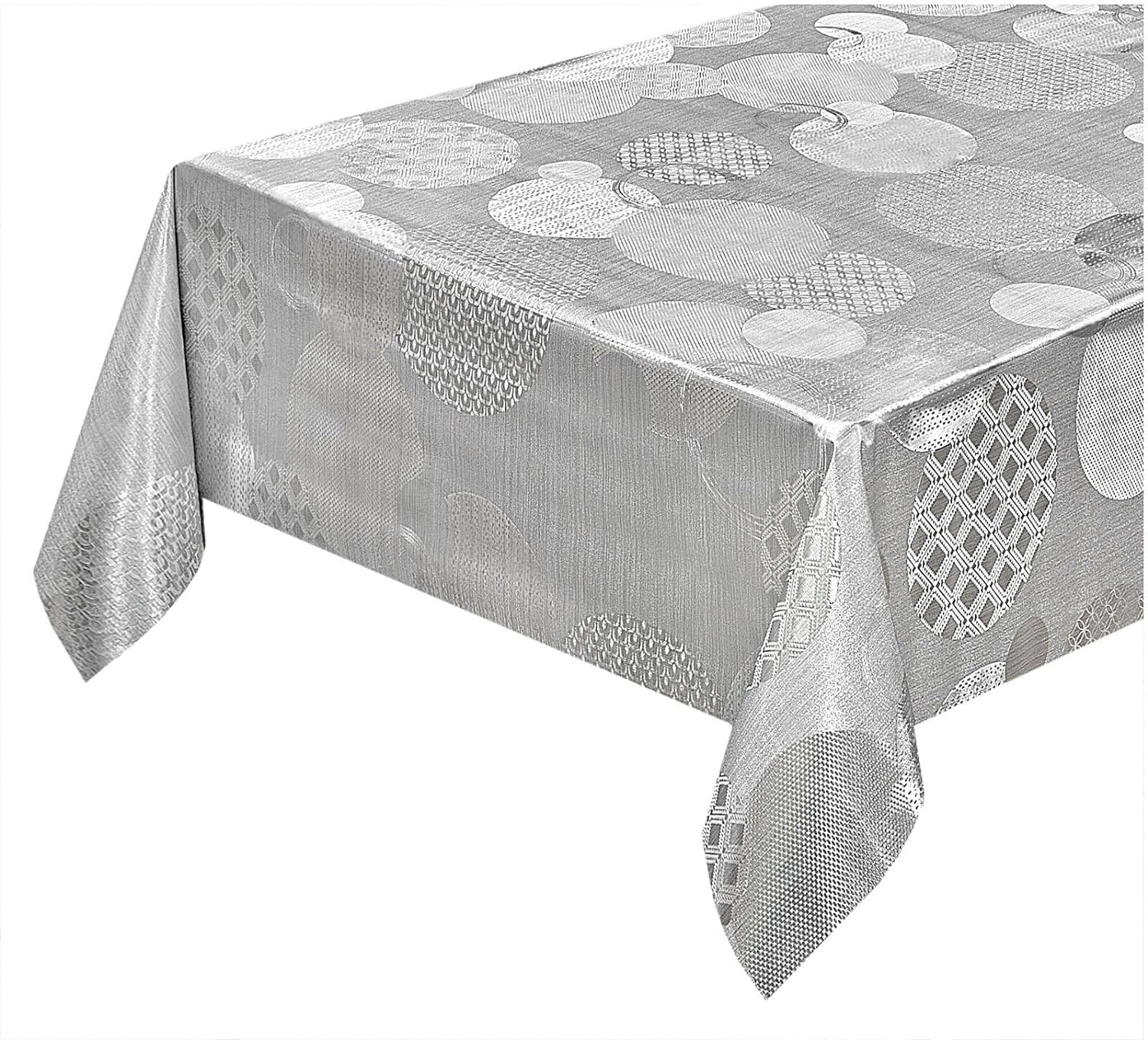 Mantel de Cocina 140x280 cm Antimanchas Metalizado Brillante Plasticada ...