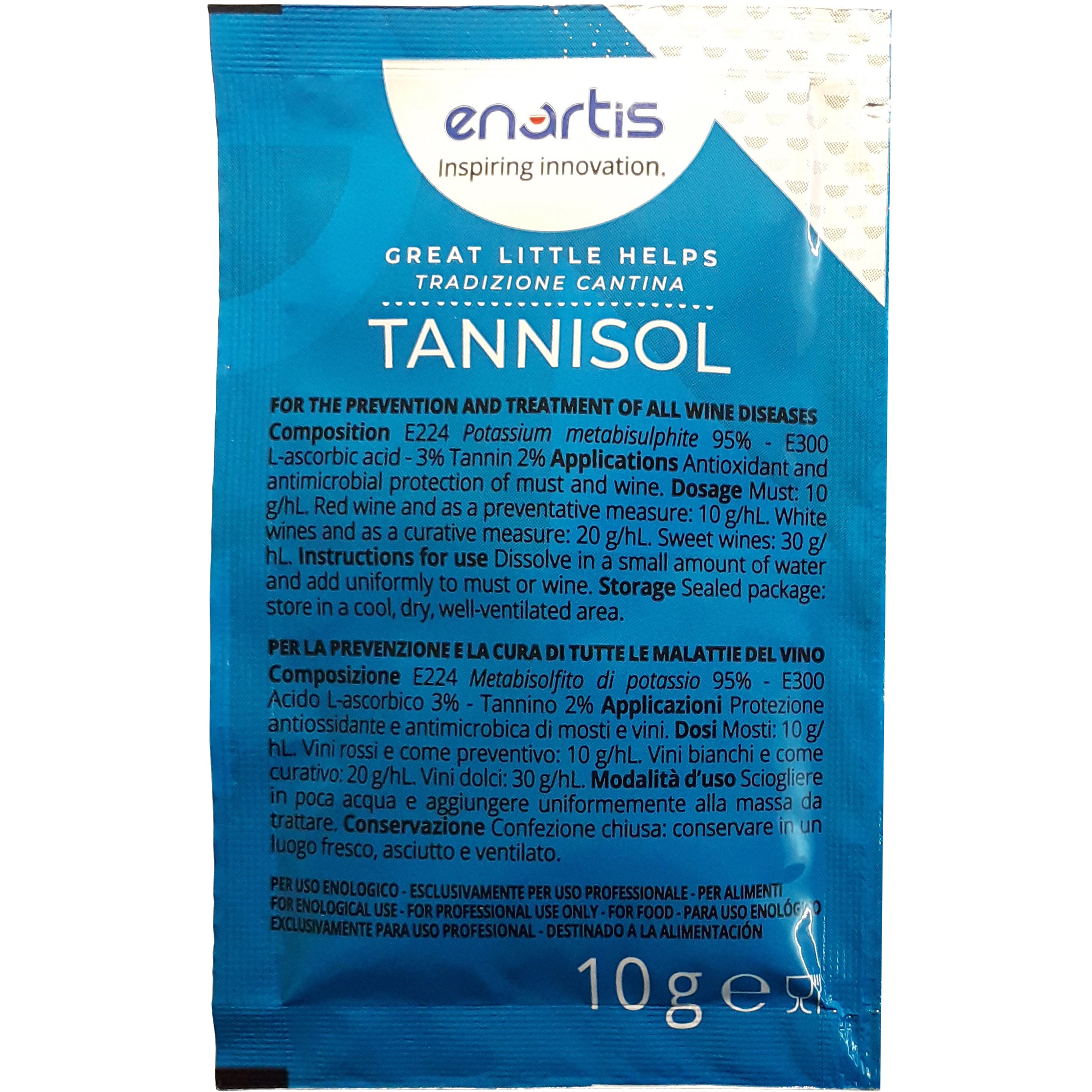 TANNISOL MÉTABISULFITE DE VIN ANTIOXYDANT 100 | Leroy Merlin