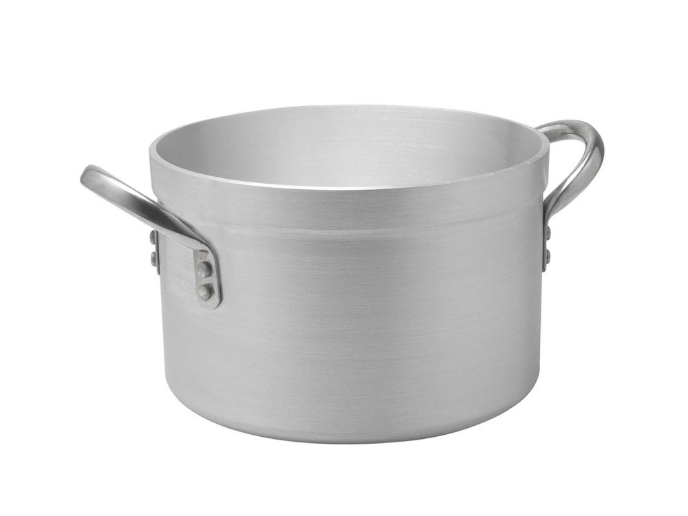 Casserole haute en aluminium modèle Assoluto 800 avec deux poignées, 24 ...