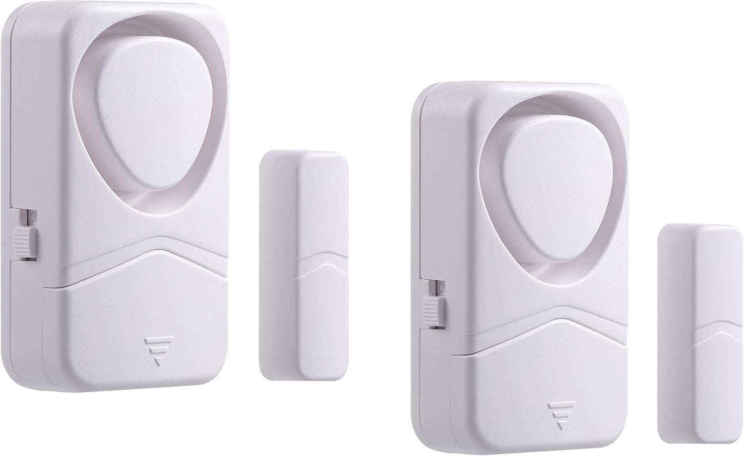 Lot De 2 Mengshen Alarmes De Fenêtre De Porte, Capteur D'entrée ...