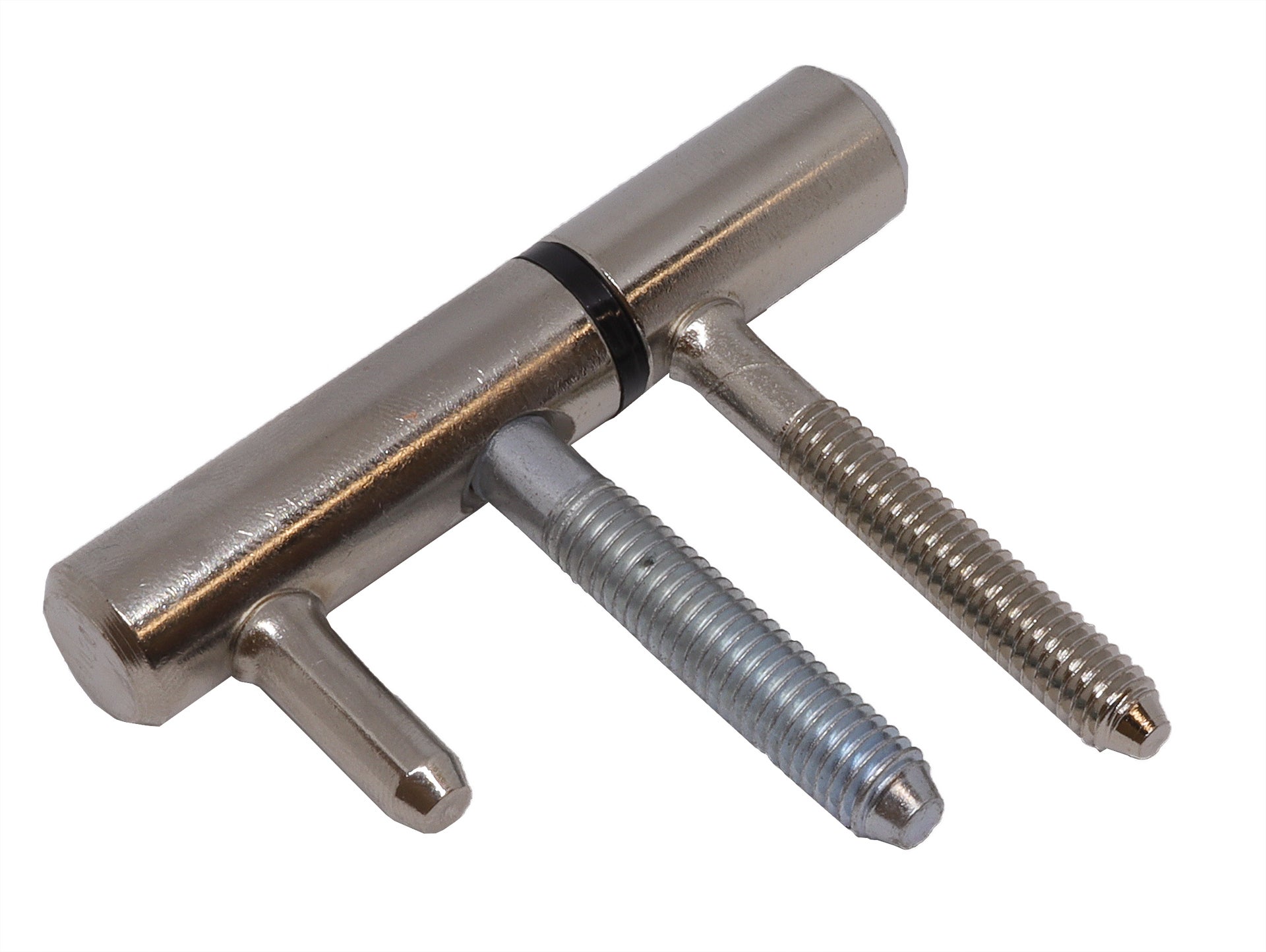 Pernio de rosca galvanizado 14 mm para puerta y marco de madera - Por ...