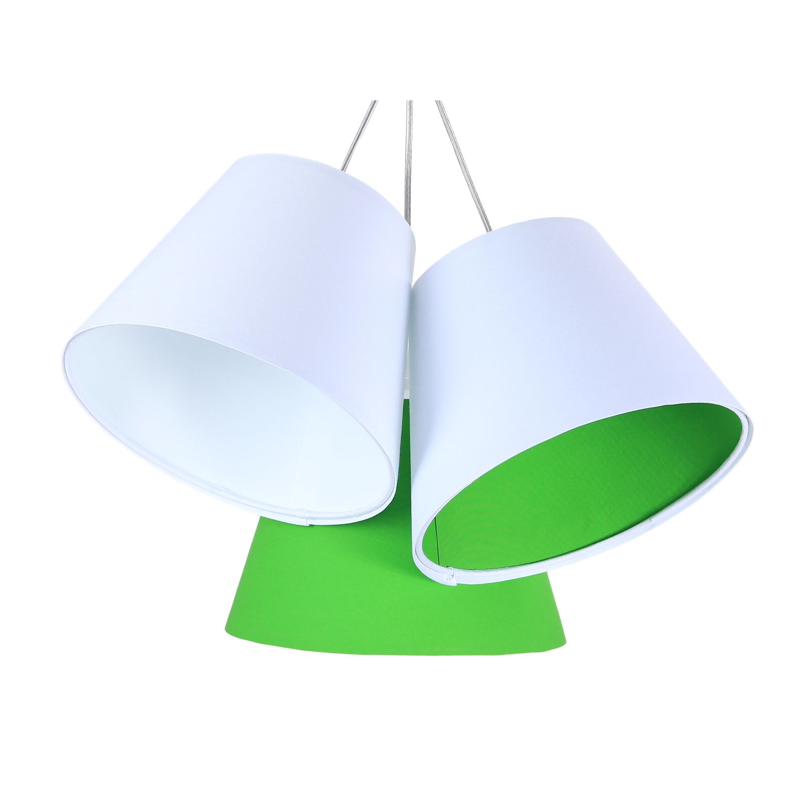 Suspension cennik 070-095 50 x 50 x 107 cm Blanc, vert | Leroy Merlin