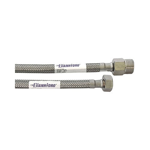 MODÈLE ÉTENDU FLEXIBLE EN ACIER INOXYDABLE CM. 020MF 1/2 x 1/2 | Leroy ...