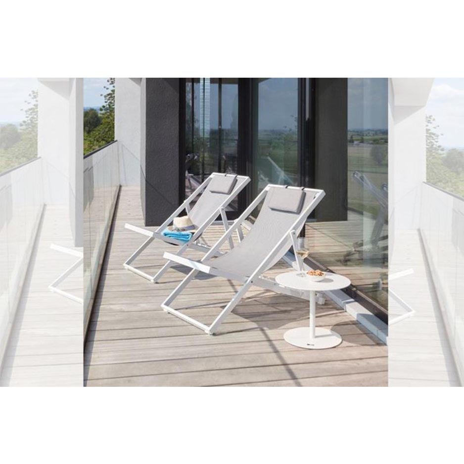 Chilienne, Chaise Longue De Jardin En Aluminium - Kassy | Leroy Merlin