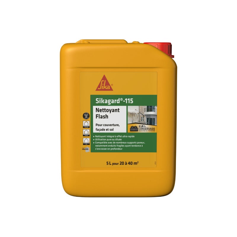 Nettoyant flash SIKA Sikagard-115 - 5L | Bricoman