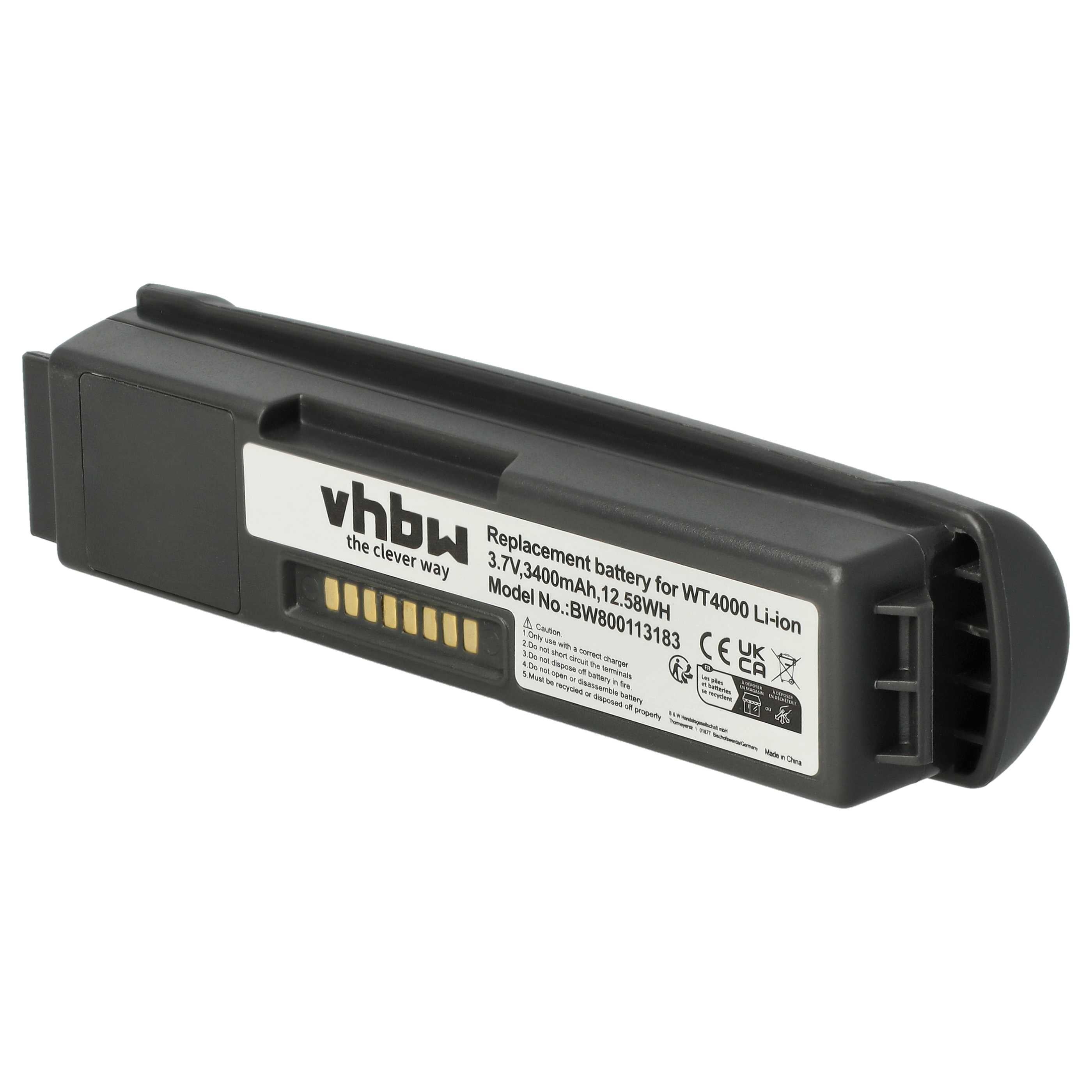 Vhbw Batterie compatible avec Symbol WT-4090OW, WT41N0 scanner de code ...
