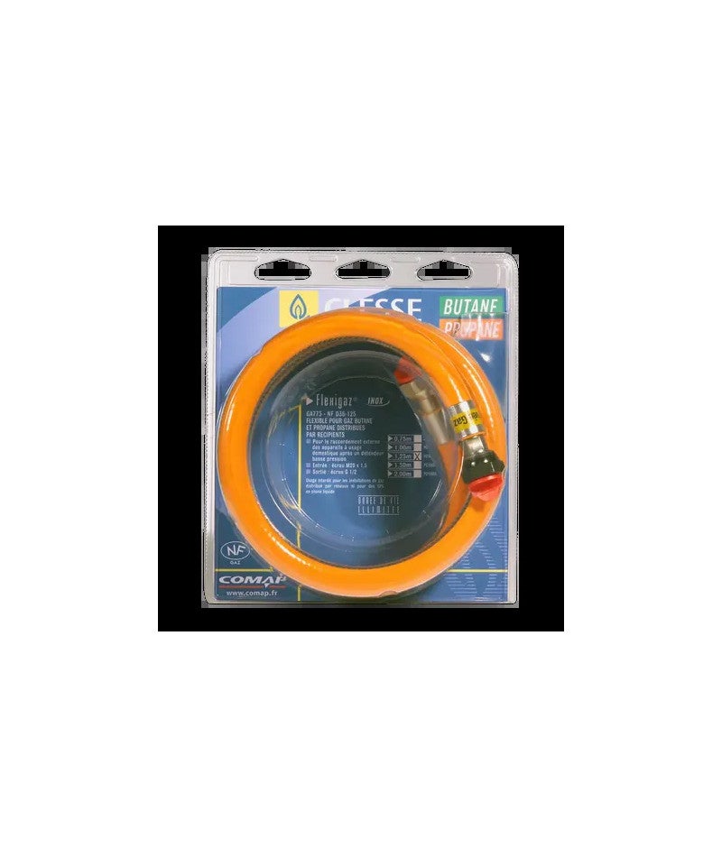 FLEXIBLE GAZ INOX 1 50M BUTANE / PROPANE | Leroy Merlin
