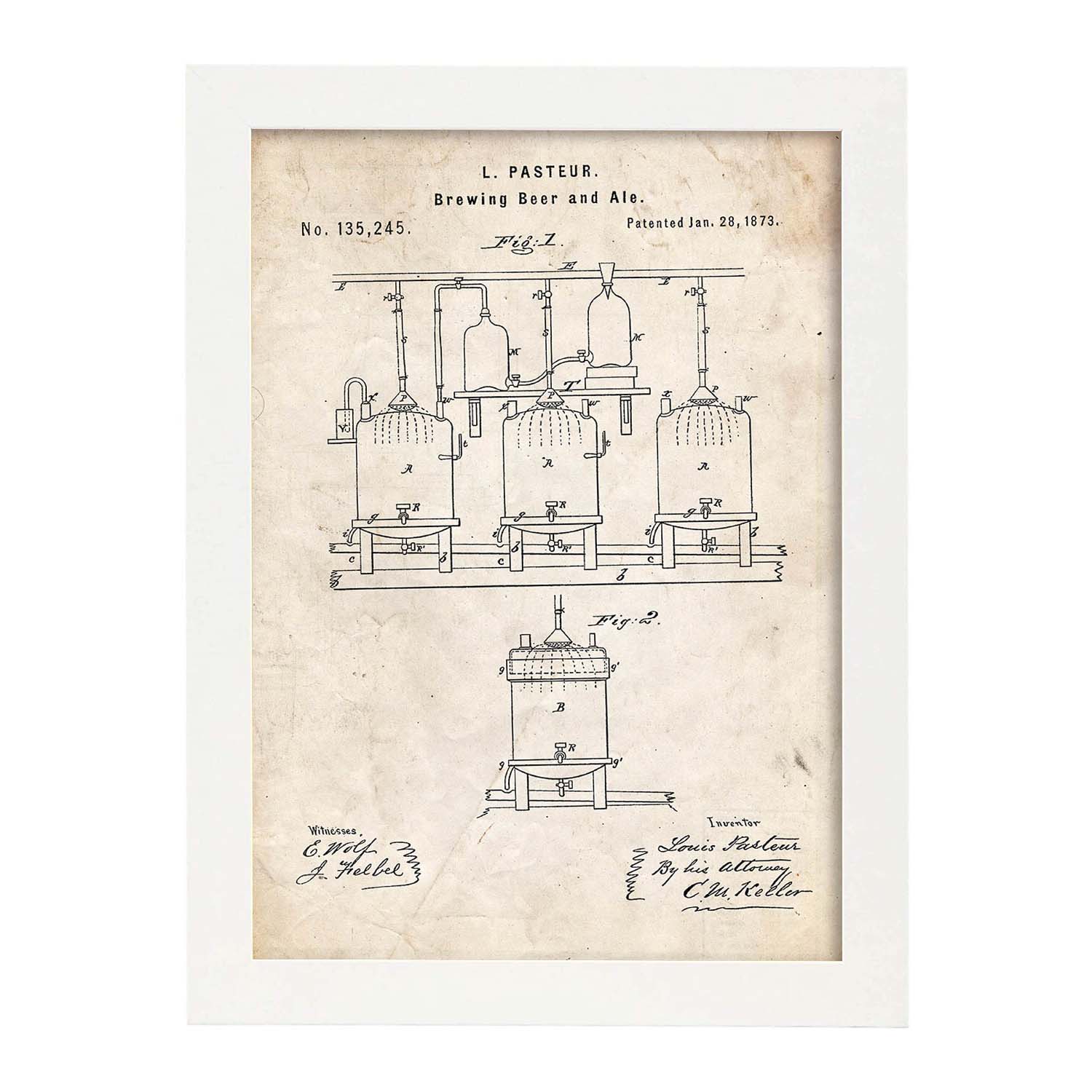 Patent Patent De L'assiette De Préparation De La Bière Avec Ancienne ...