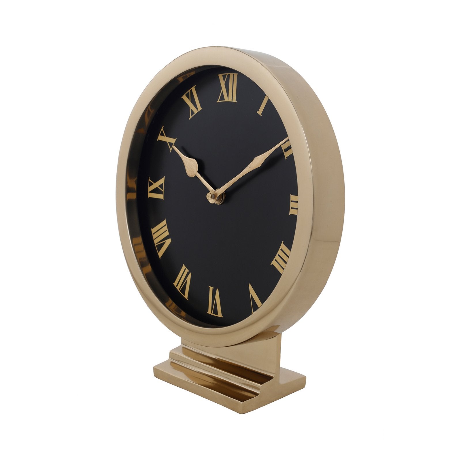 Horloge de table Moments 1250 20 x 6 x 24 cm Or | Leroy Merlin