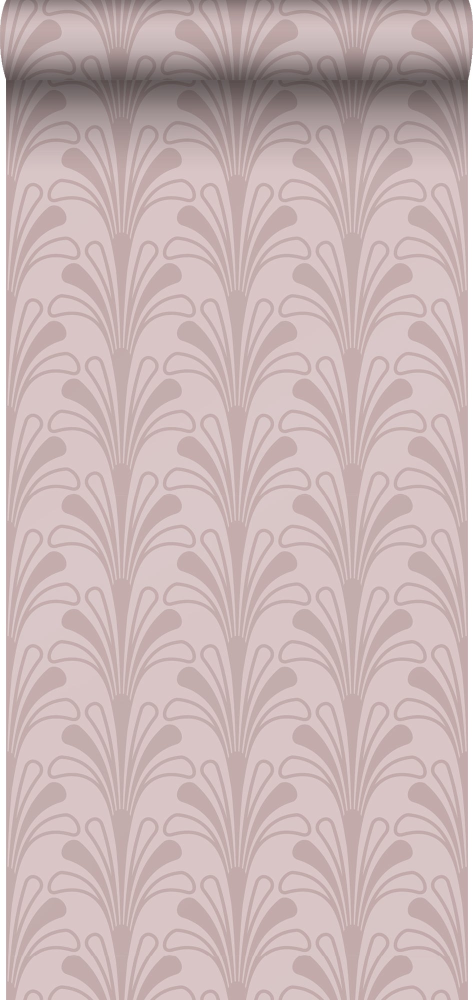 Papier peint art déco lilas violet - 50 x 900 cm - Origin Wallcoverings ...