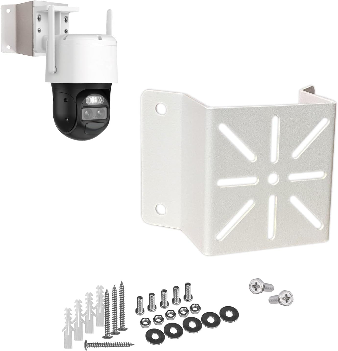 Support mural d'angle pour caméra IP WiFi, support métallique pour ...