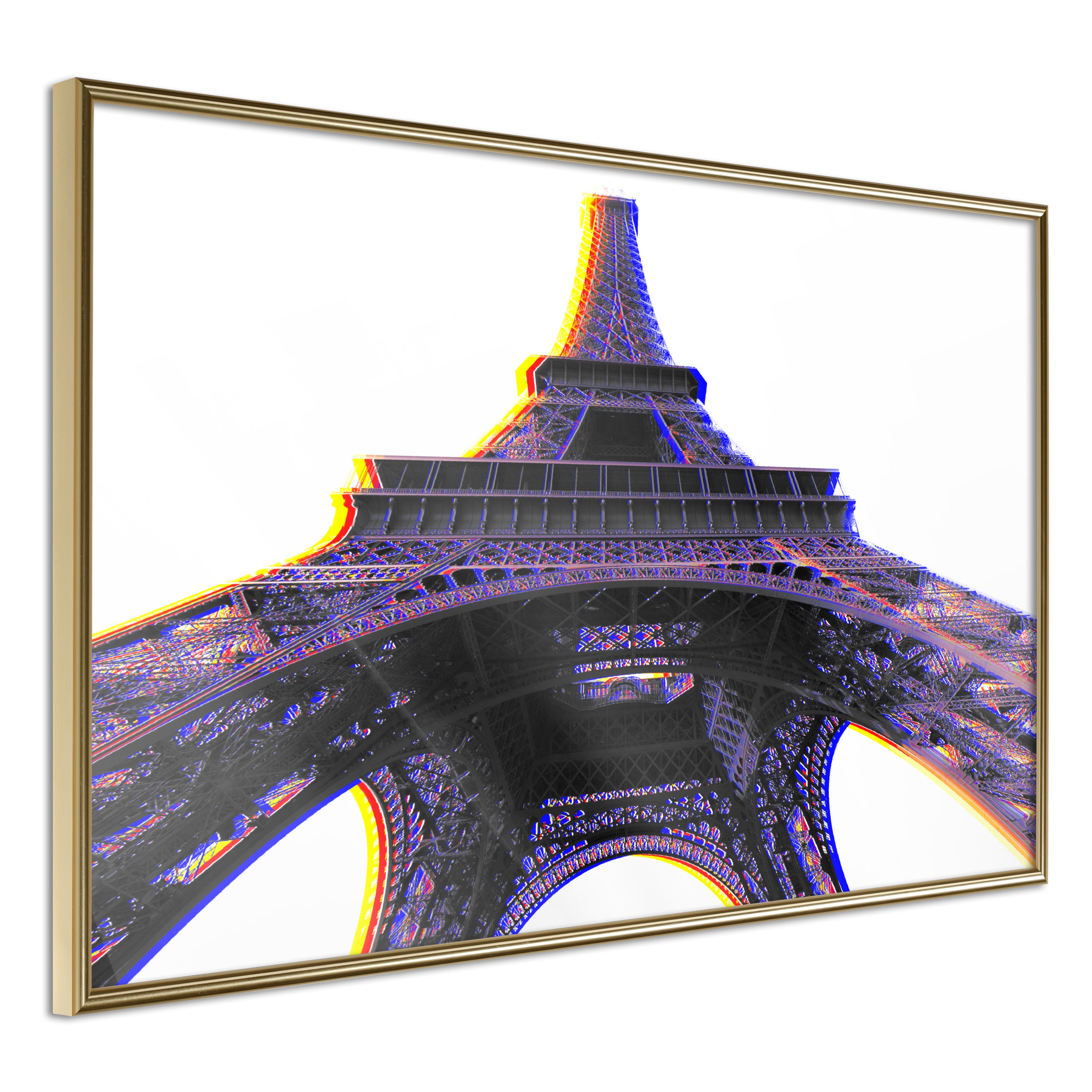 Poster et affiche - Symbol of Paris (Purple) - 45x30 | Leroy Merlin