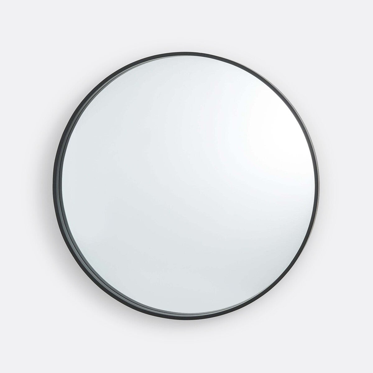 Miroir rond noir Ø80 cm, Alaria - Noir - taille unique | Leroy Merlin