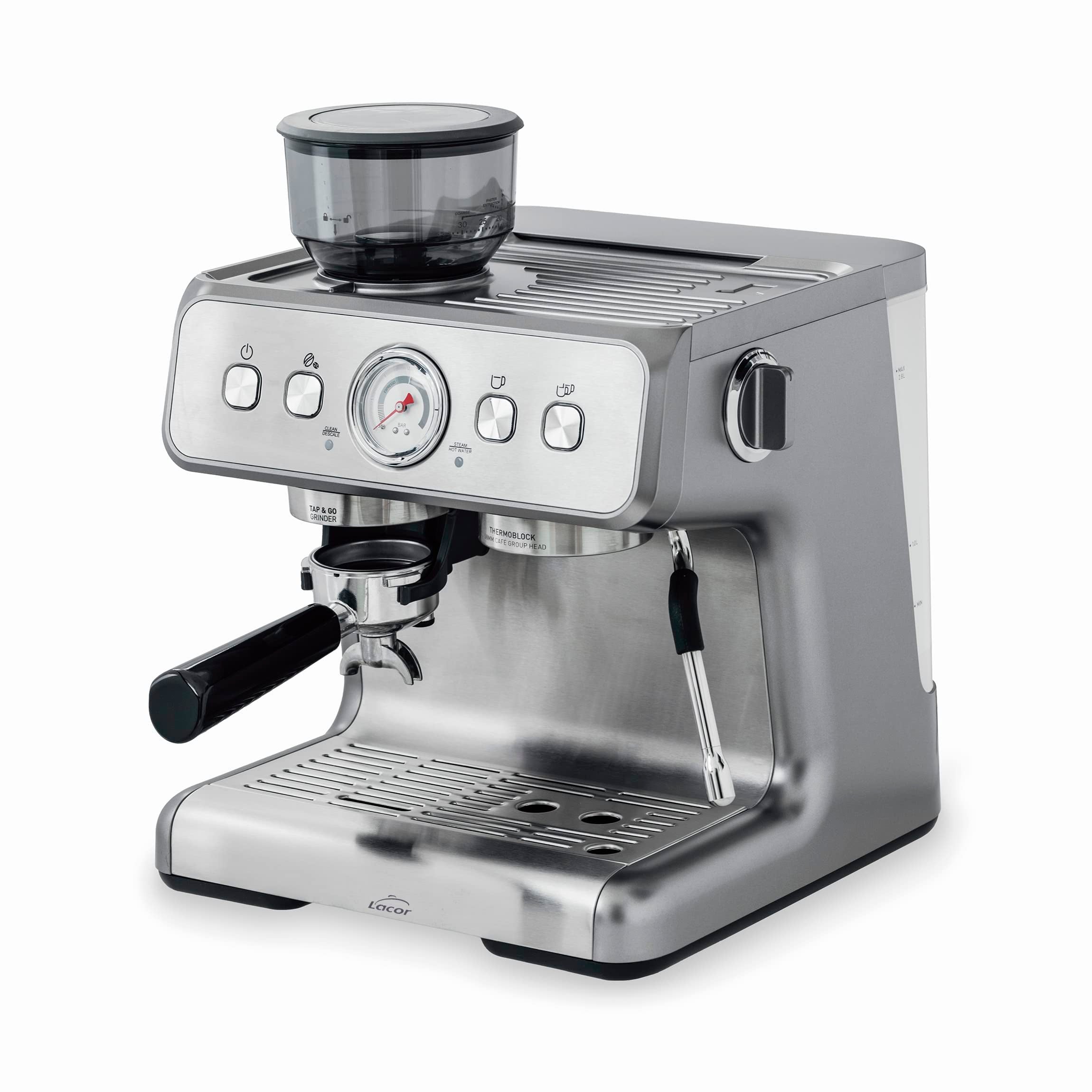Cafetera Espresso Pro 1550 W 20 Bar Lacor | Leroy Merlin