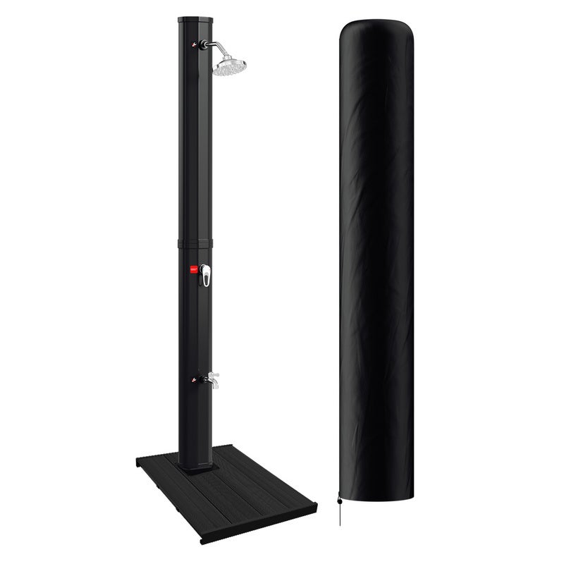 Ducha solar Ducha de jardín Ducha de suelo Ducha de mano Ducha de ...