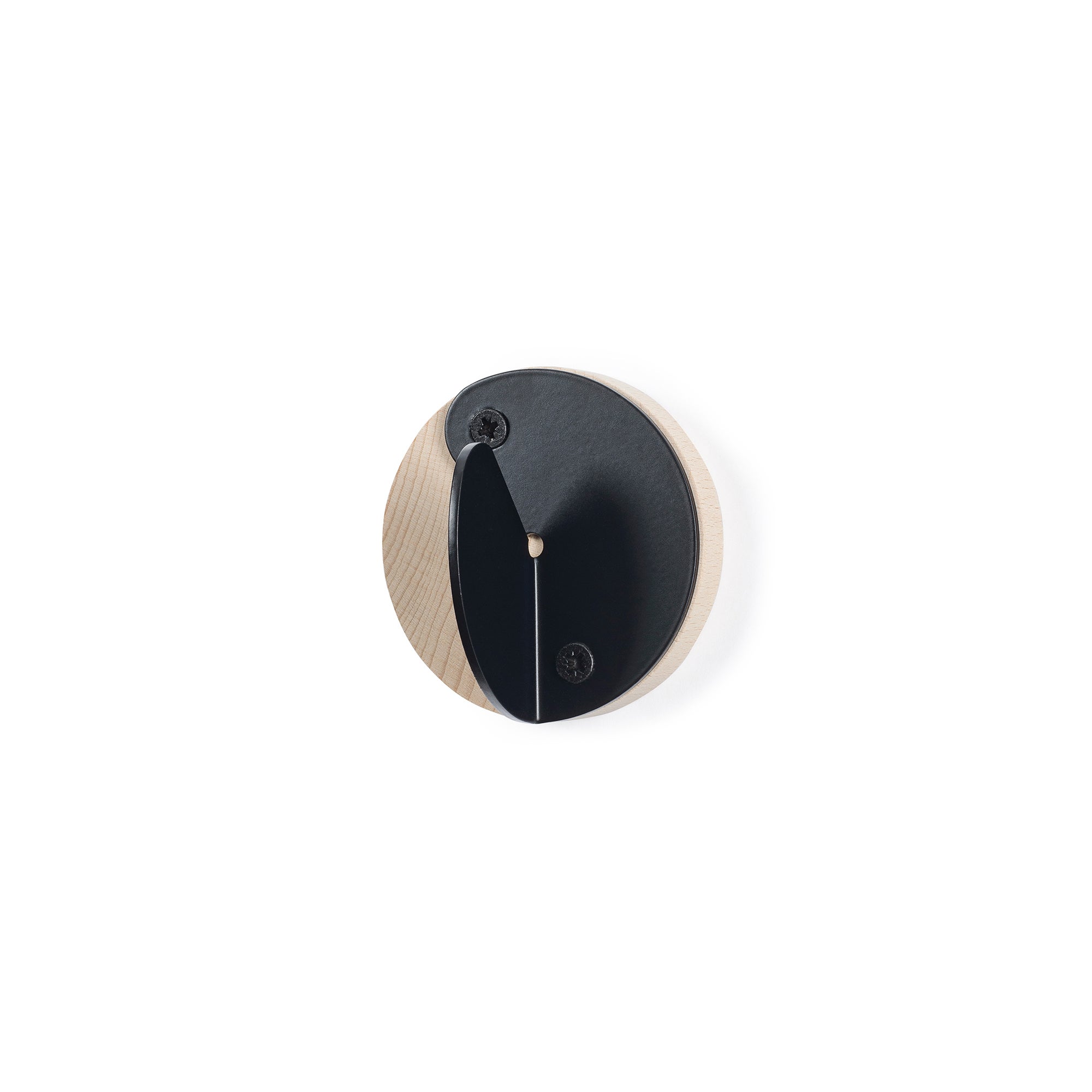 Cintre en noir mat-écru avec 1 cintre | En fer-hêtre | Dimensions ...