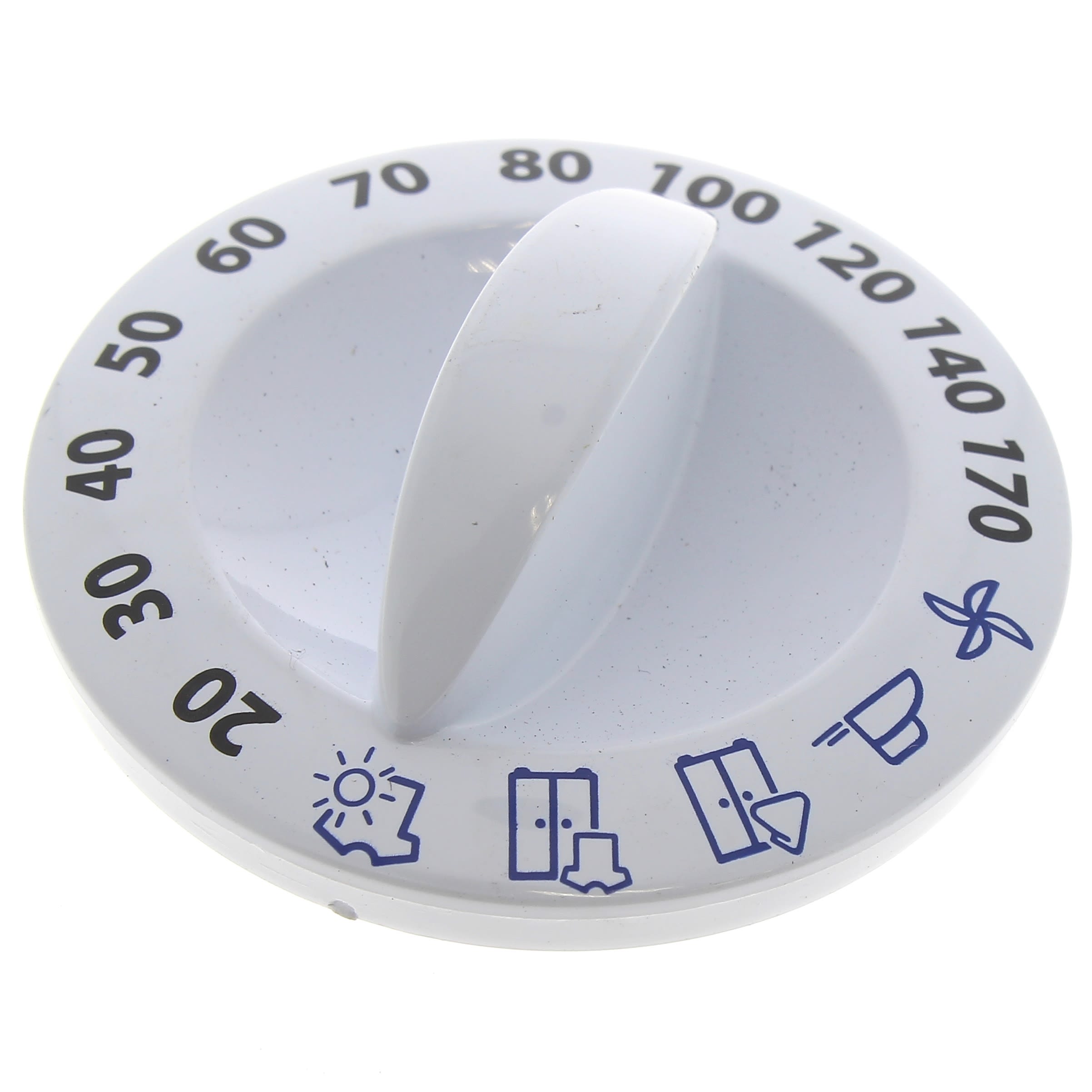 Bouton programmateur blanc pour Seche-linge Ariston | Leroy Merlin