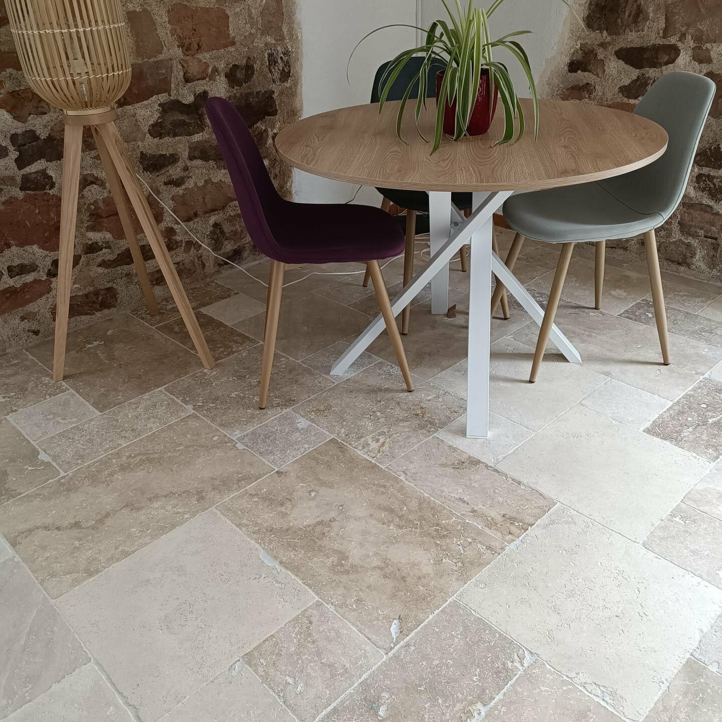 Travertin Rustique - Mix Beige - OPUS 4/1,2cm | Leroy Merlin