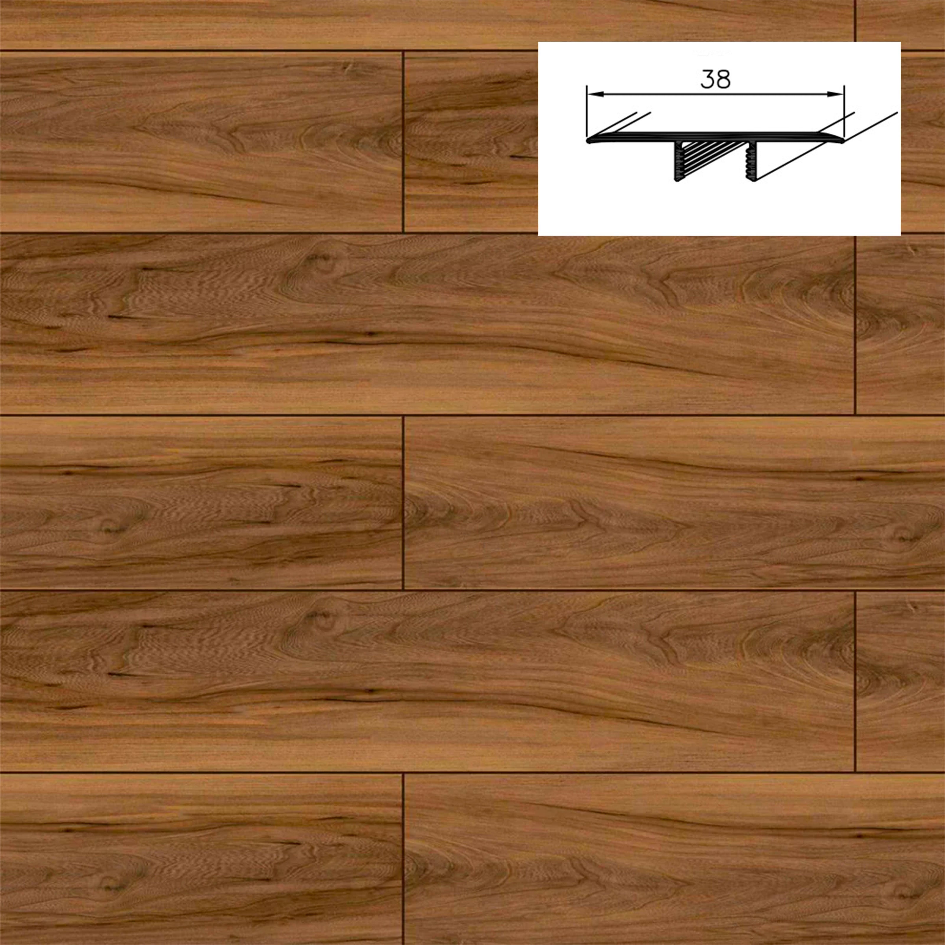 PERFIL 90cm JUNCTION Bar en Gama Aluminio Laminado - Plana o abatible ...