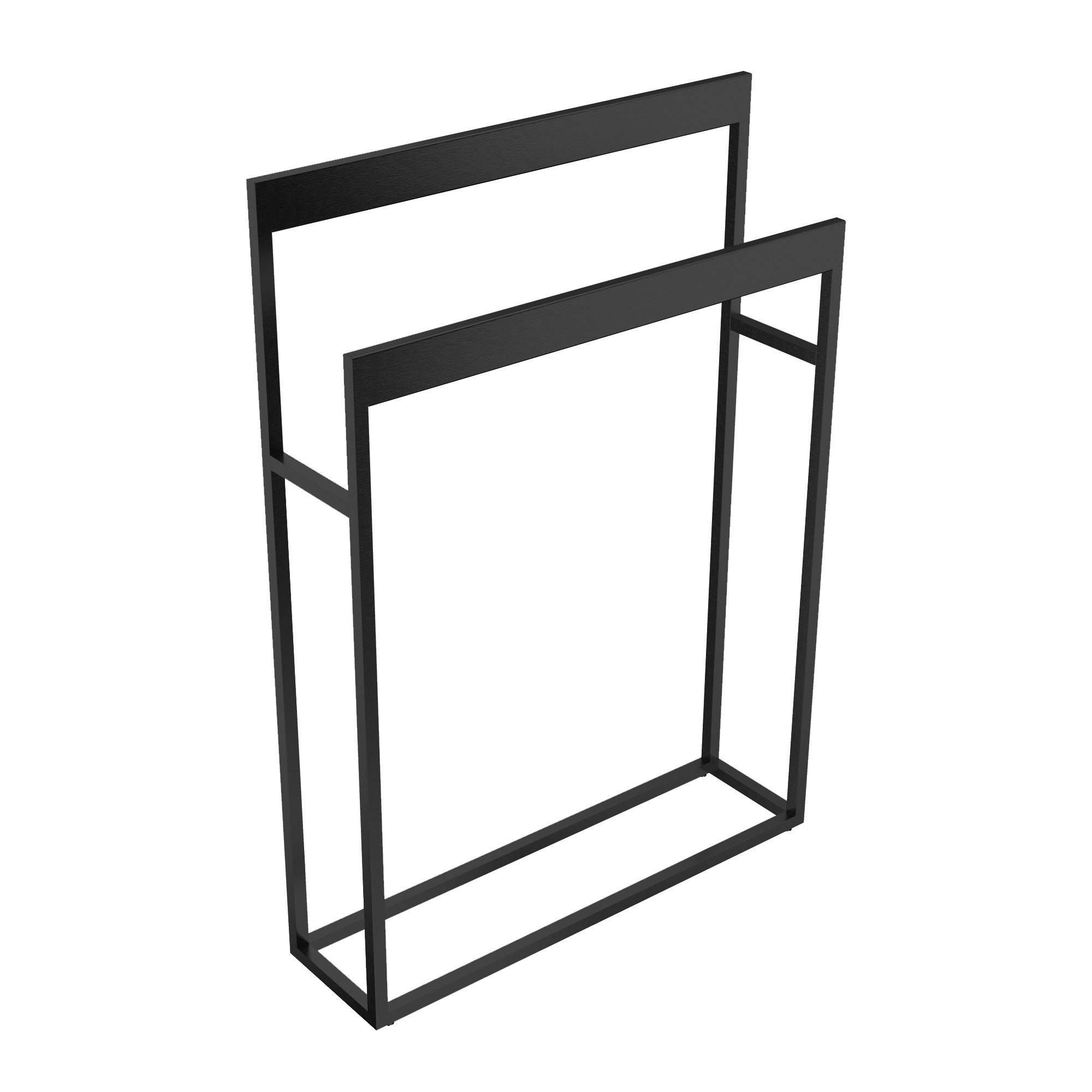 Inda - Colonne verticale autoportante avec 2 porte-serviettes Indissima ...