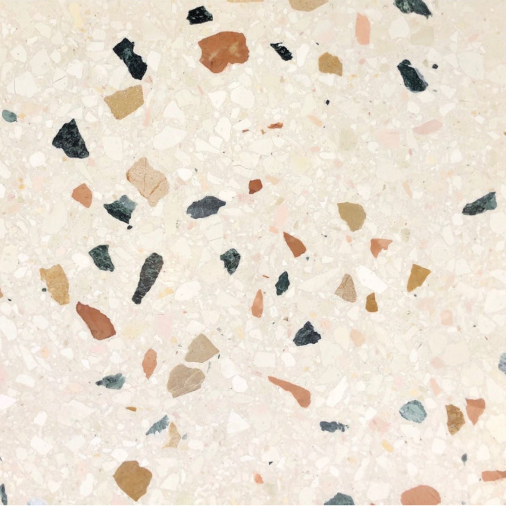 Carreau Terrazzo beige inclusions multicolores 543/3 50x30cm | Leroy Merlin