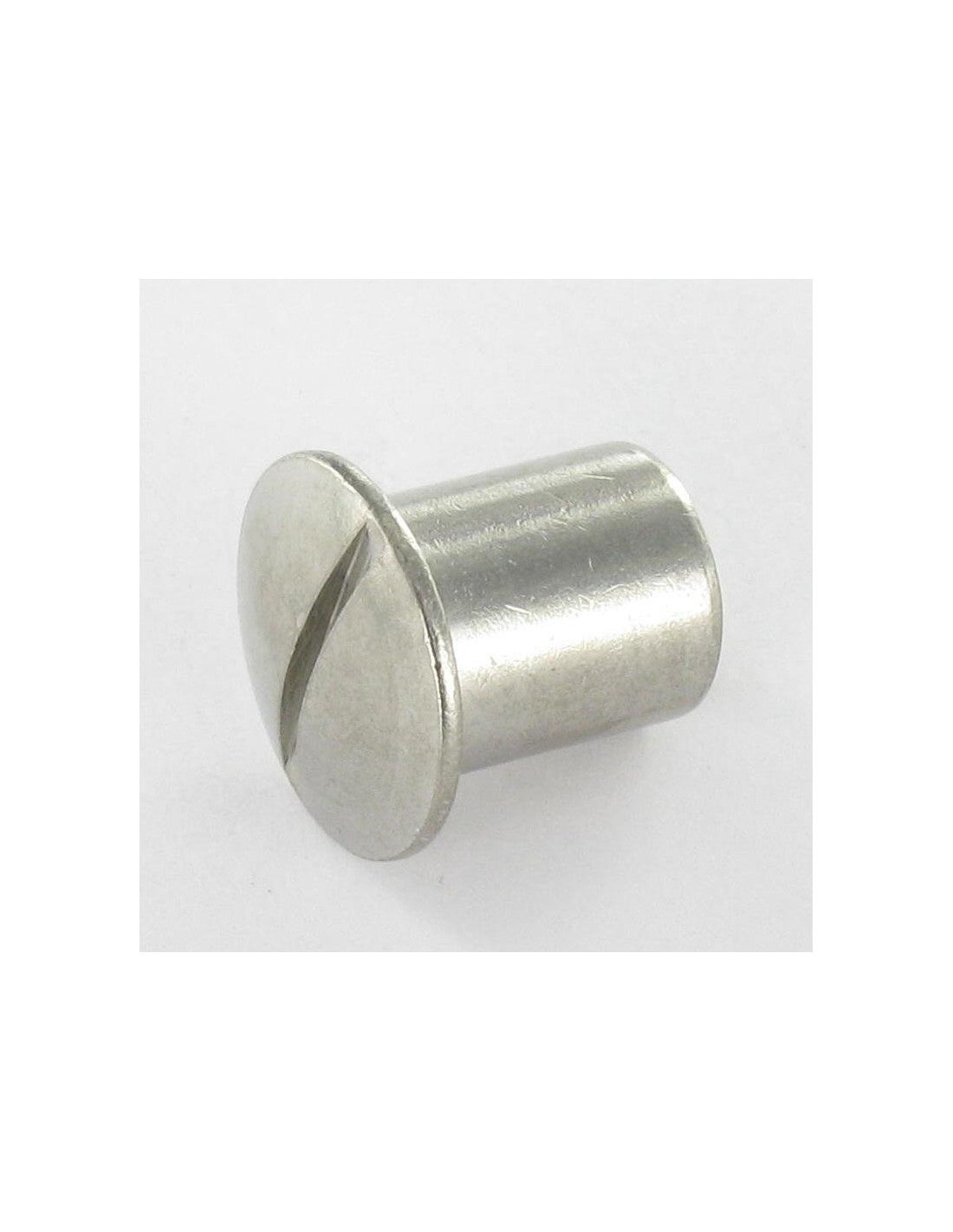Écrou Relieur Tête bombee Fendue 12.5X15 M8X12 Inox-1 pièce | Leroy Merlin