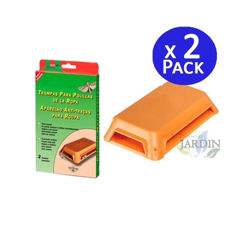 Set di 2 Trappole per tarme alimentari - Protezione sicura contro i ...
