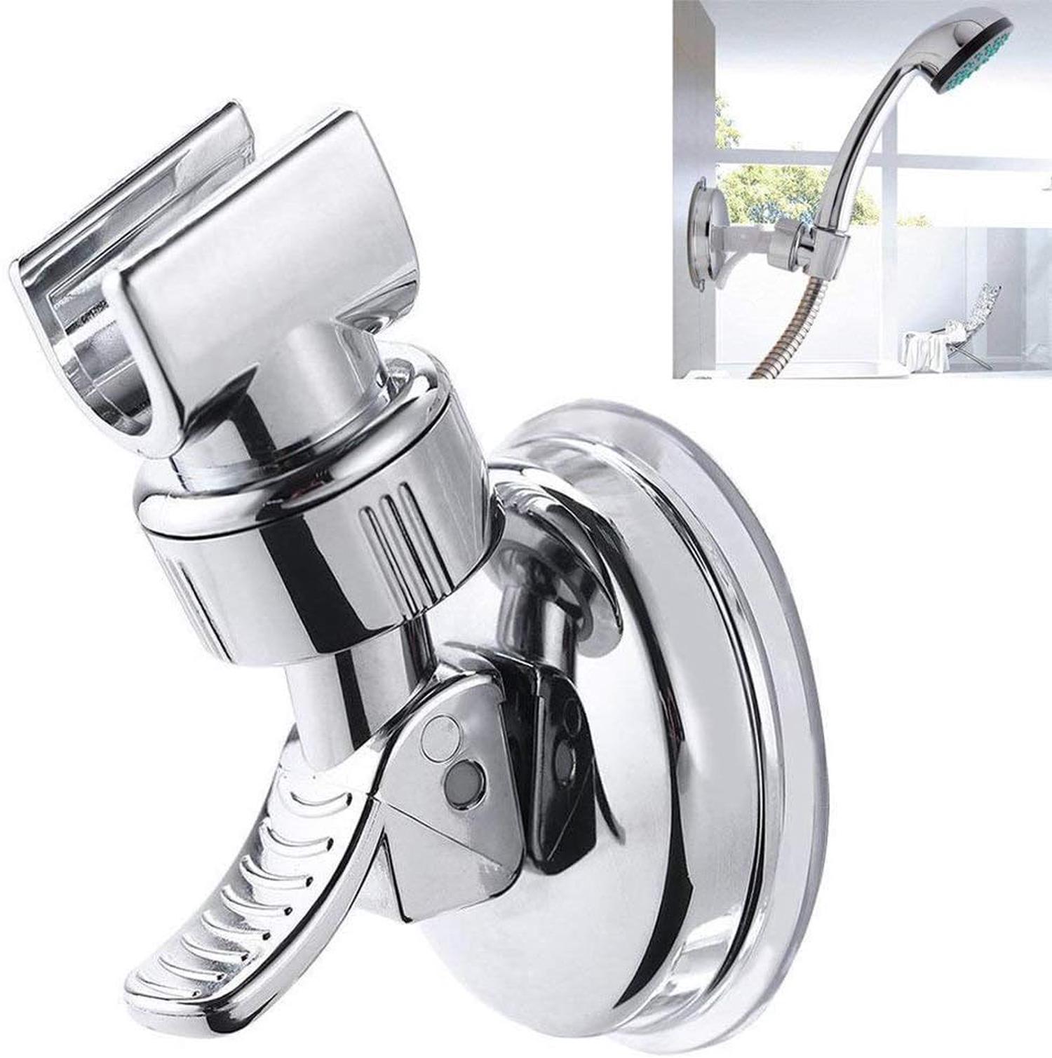 Support de Douche, Support Pommeau de Douche à Ventouse Sans perçage ...