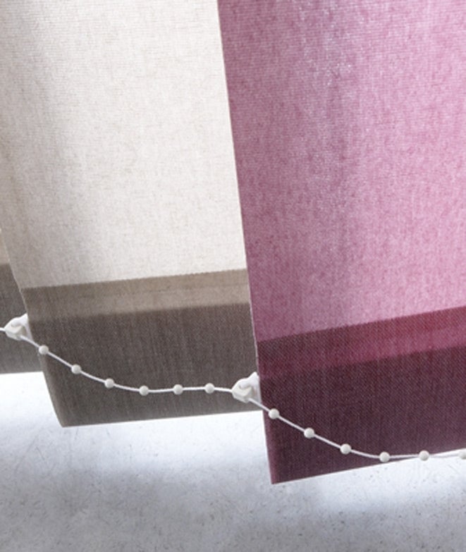 MADECOSTORE Chaînette basse blanche pour store californien à lamelles ...