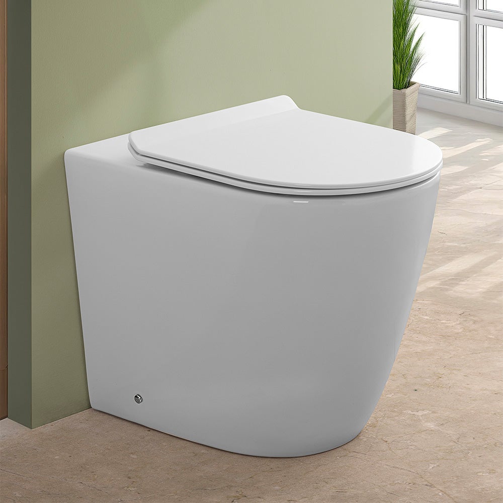 Wc altezza 45 cm per persone anziane con sedile soft-close Comfort ...