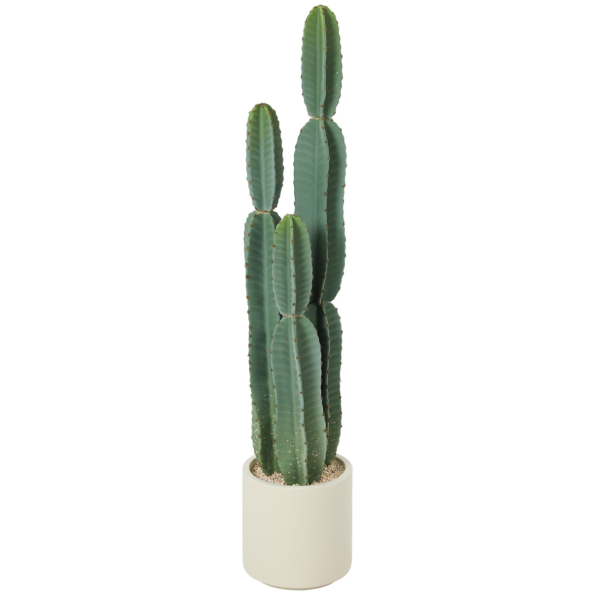 Cactus artificiel, grand modèle, 111 cm, plante artificielle en pot ...