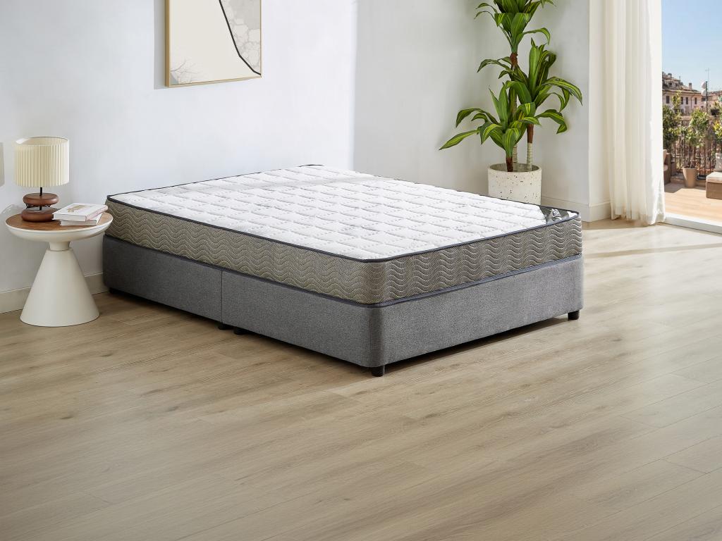 Colchón de 140 x 190 cm de muelles ensacados y tejido de grosor 19cm ...