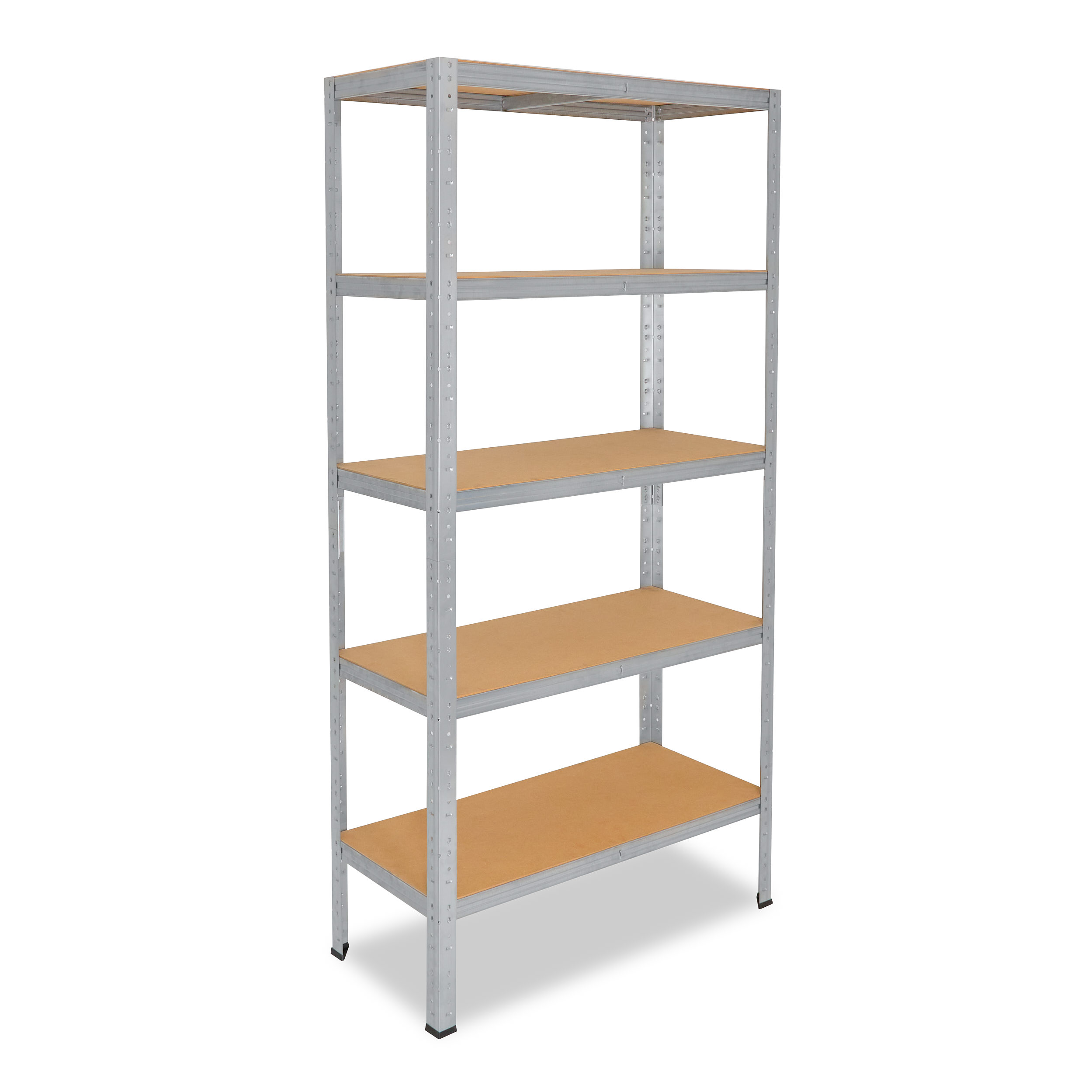Shelfplaza HOME 180x70x45 cm Étagère charges lourde en galvanisé avec 5 étagères et une capacité ...