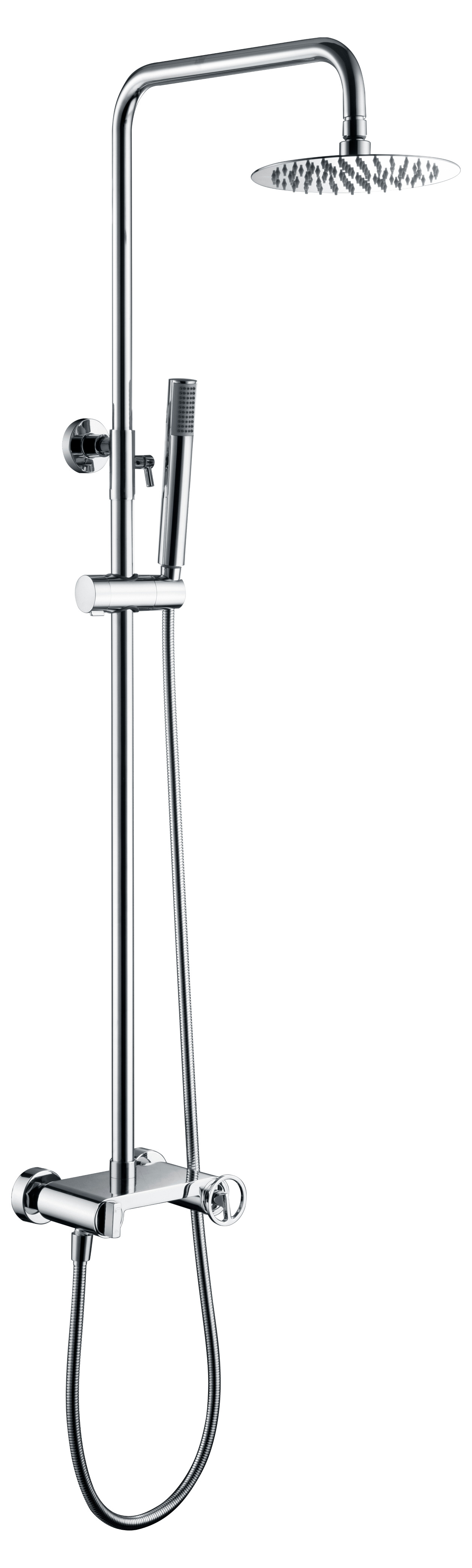 Ensemble barre de douche monocommande extensible - Colonne de douche ...