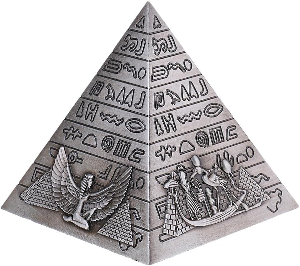 Pyramide Égyptienne en Métal, Statue Décoration Artisanat, Objet de ...