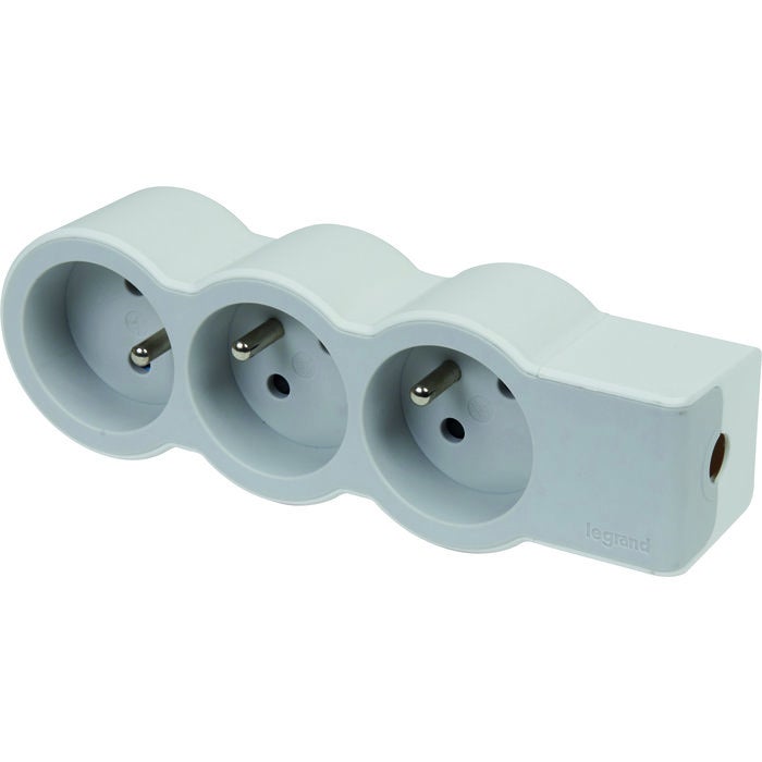Multiprise - Legrand - 3 x 2P-T - À câbler | Leroy Merlin