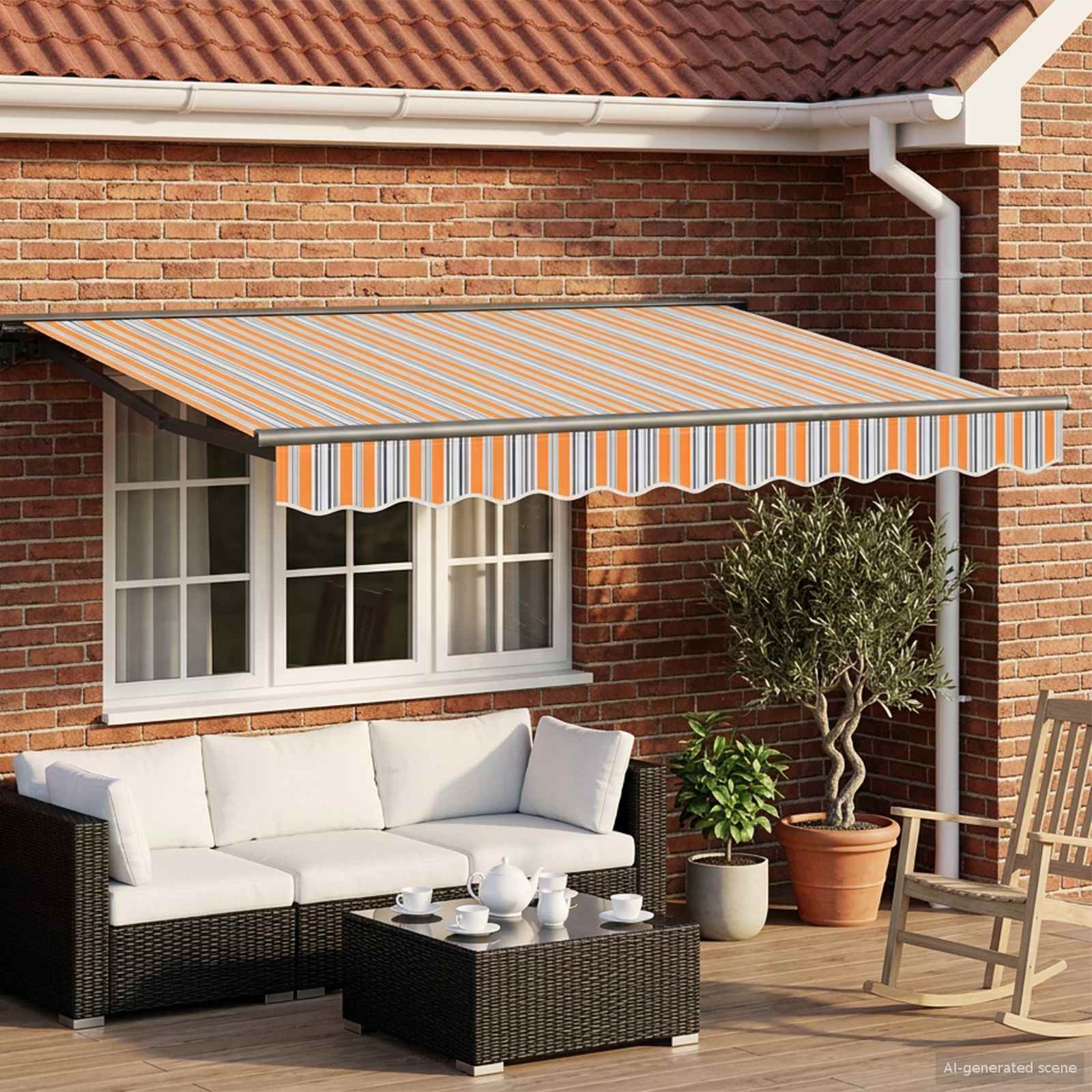 Cadre de store manuel avec LEDs 3 x 2,5 m | Leroy Merlin