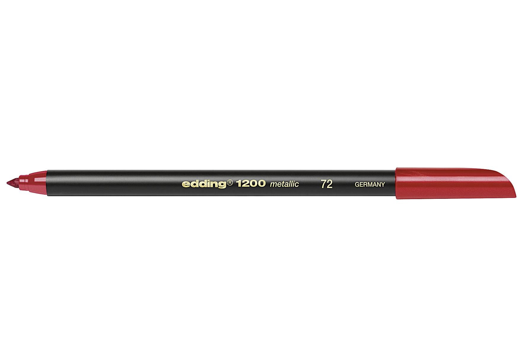 Edding Faserschreiber 1200 Color Pen metallic rot | Leroy Merlin