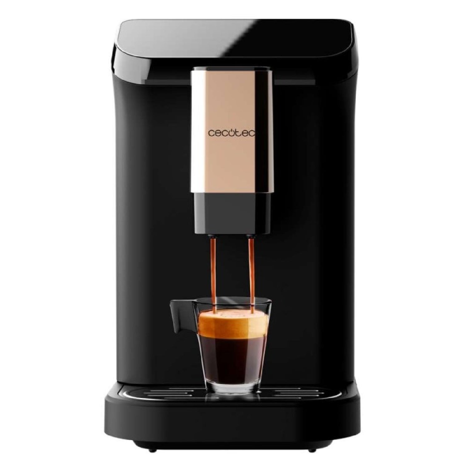 Cecotec Cafetera superautomática Cremmaet Macchia Black Rose. 1350 W ...