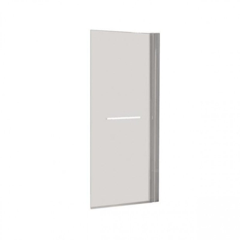 Pare baignoire pivotant et relevable 140x80 Argent brillant satiné ...