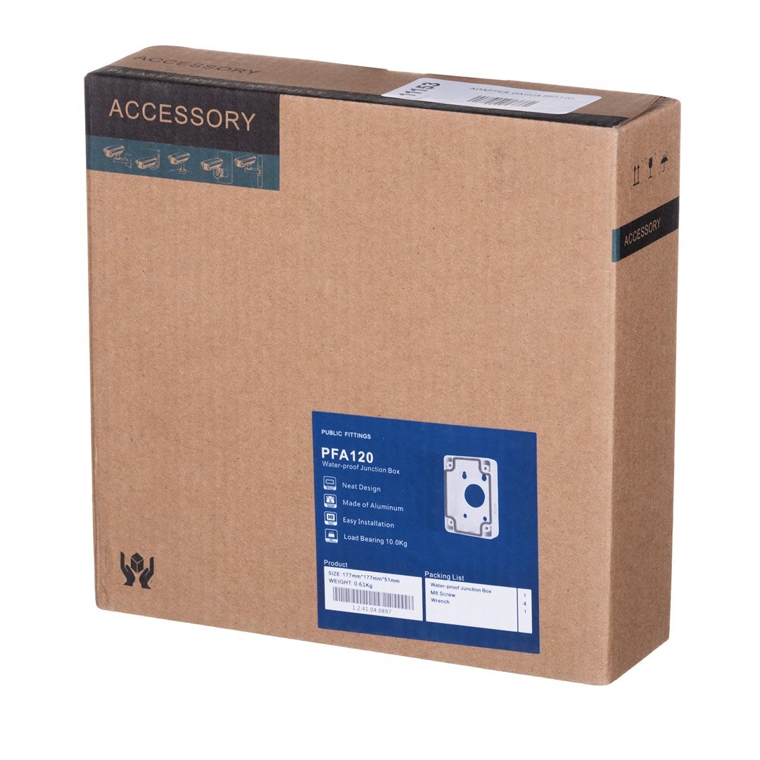 DAHUA Boîte de jonction en aluminium - PFA120 Blanc | Leroy Merlin