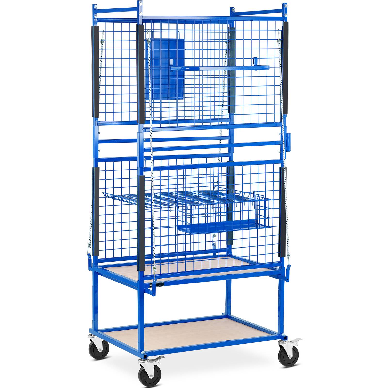 Carro para taller mecánico - para piezas de chapa - 60 x 90 x 202 cm ...