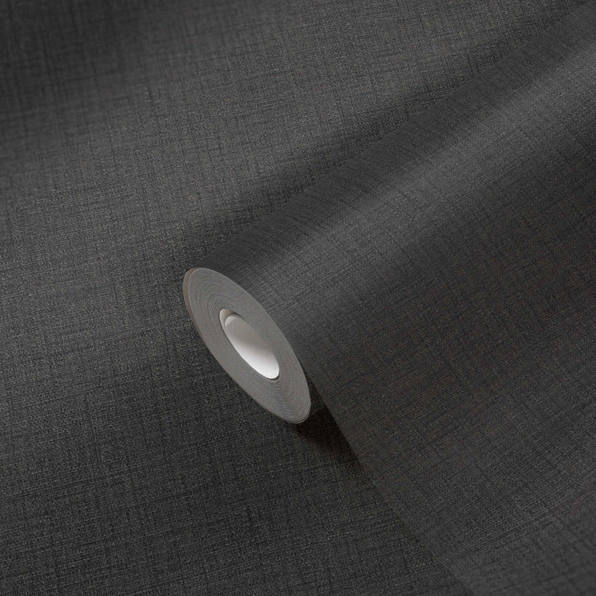 Papier peint uni noir - 53 cm x 10.05 m - Livingwalls | Leroy Merlin